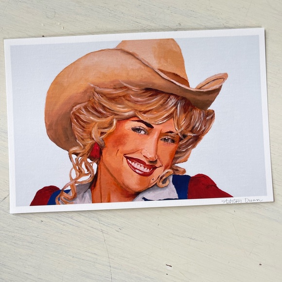Art | Dolly Parton Oil Painting Art Print Of Original | Poshmark